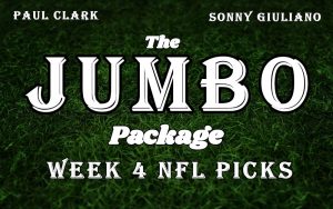 The Jumbo Package NFL Podcast – Week 4 Picks - Hardwood and Hollywood